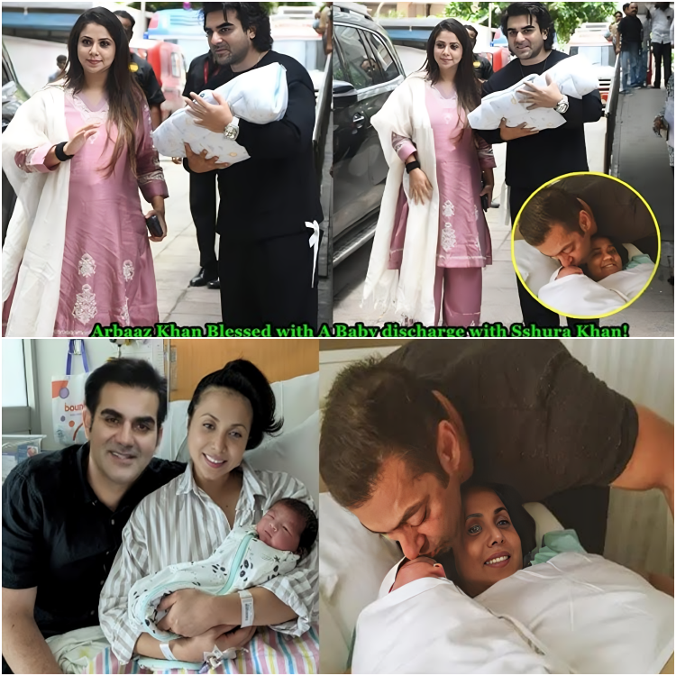 Arbaaz Khan Blessed with Twins Baby discharge with Sshura Khan from hospital?Salman Khans ...