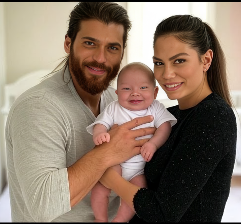 İlk aile fotoğrafı geldi: Demet Özdemir ve Yaman, bebekleriyle mutluluk yaratabiliyor. - News