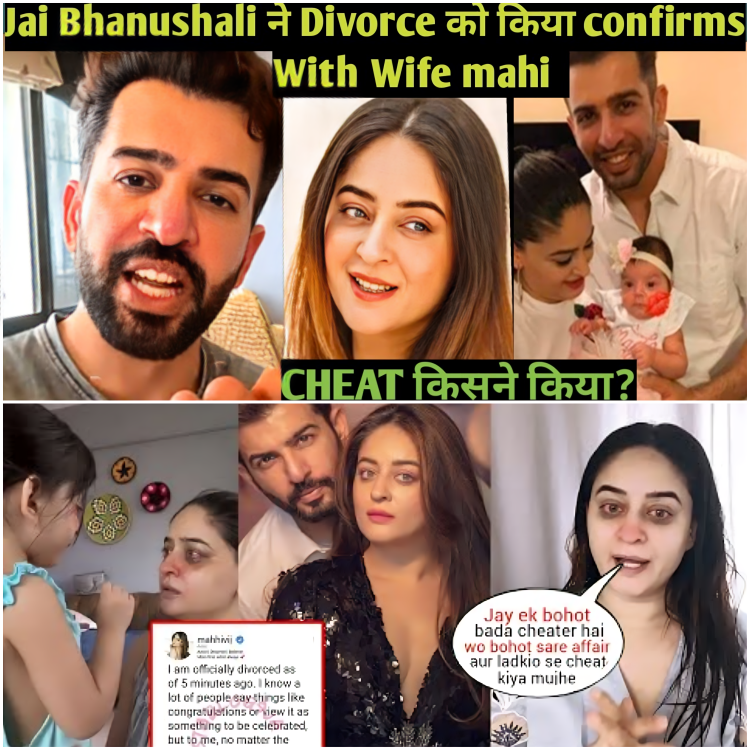 Jai Bhanushali Shocking 😱 Reply On Divorce With Wife Mahi Vij 😡 Jai Bhanushali and Mahi Divorce ...