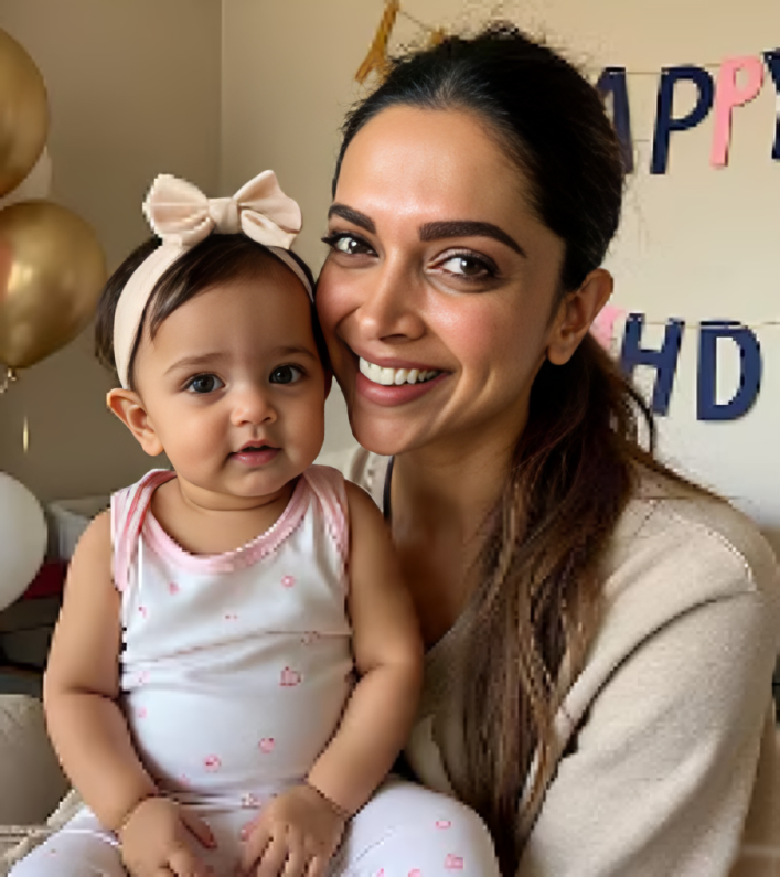 Deepika Padukone Celebrating daughter Dua Padukone Singh's First ...