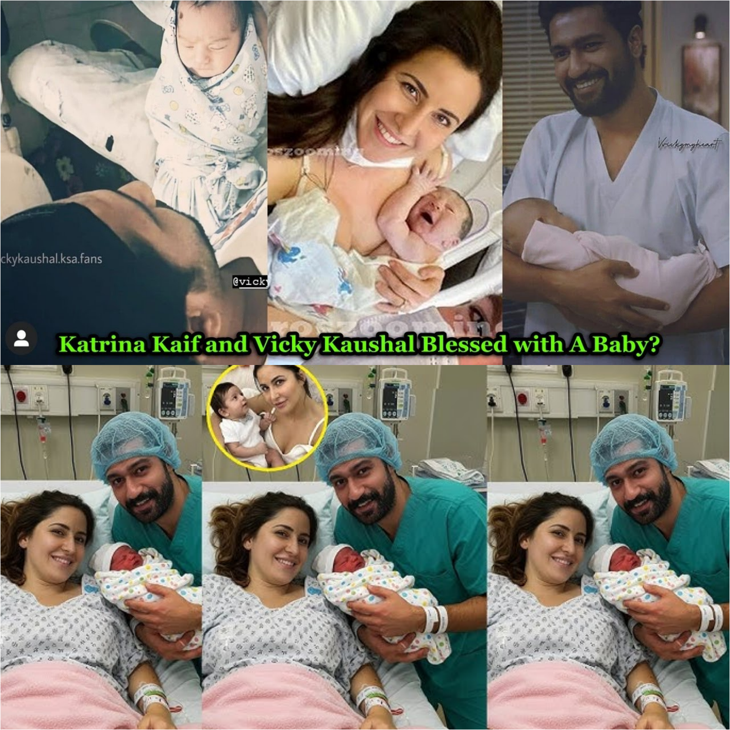 Katrina Kaif and Vicky Kaushal Blessed with A Baby Boy secretly in London! - News