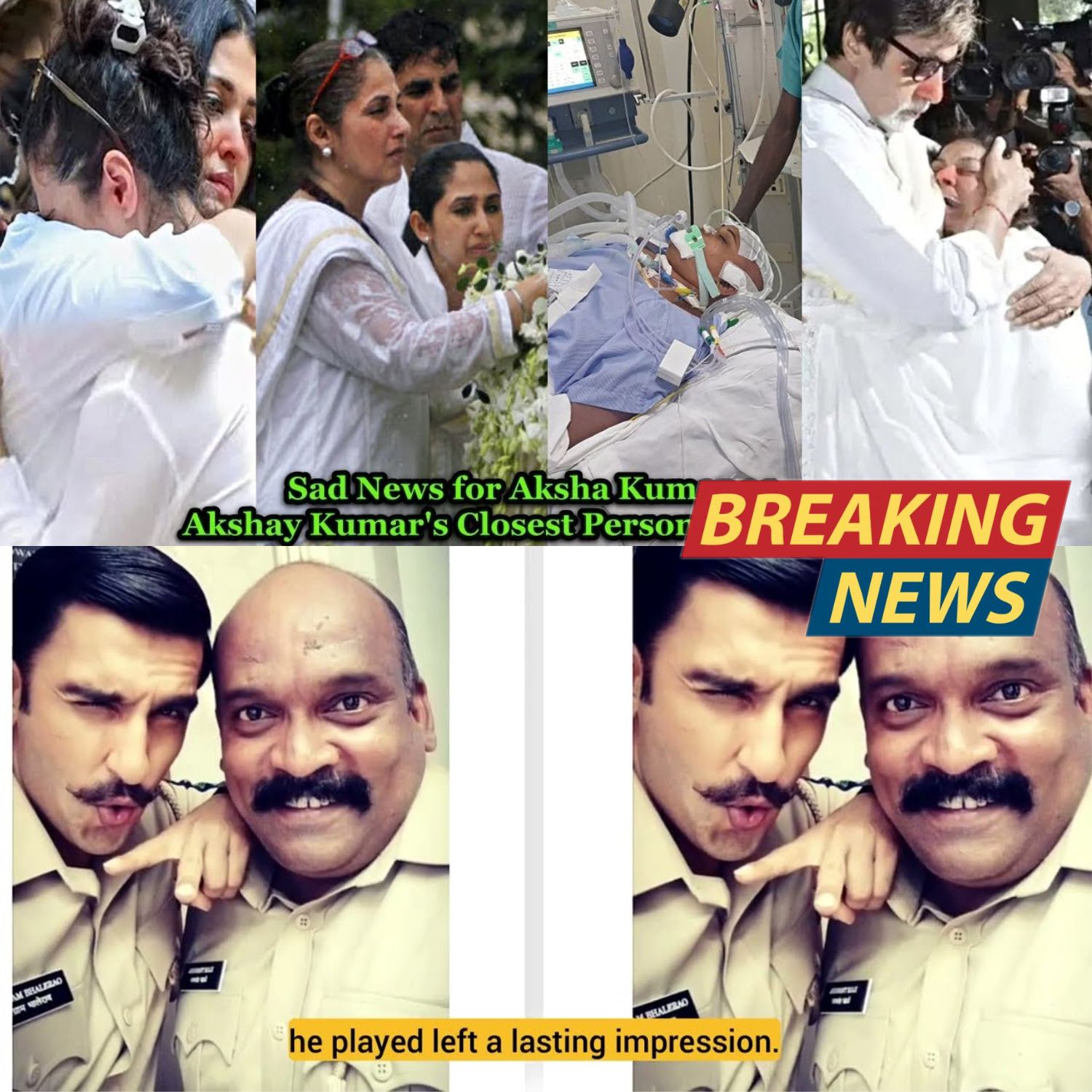 Sad News for Akshay Kumar family as Akshay Kumar's closest person Pass ...