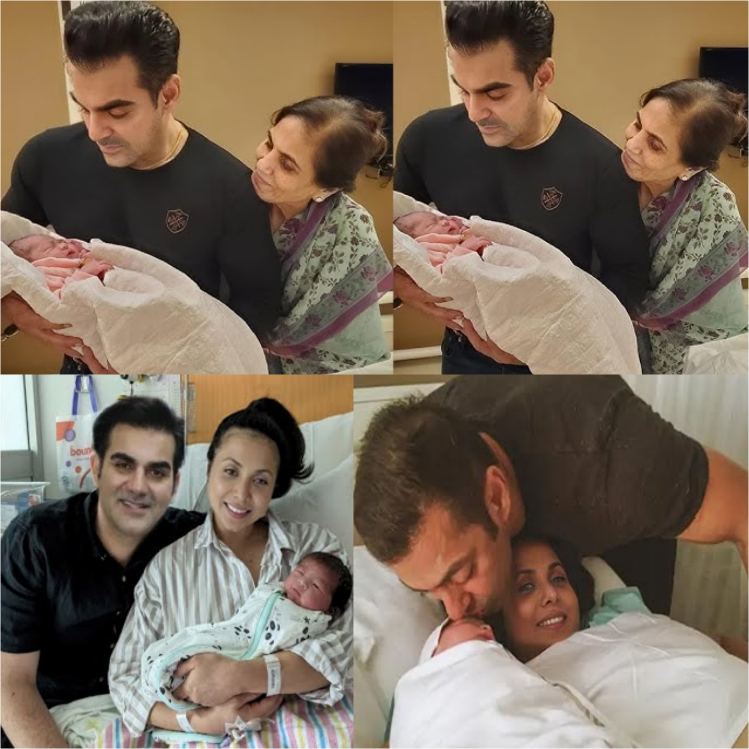 Arbaaz Khan & Shura Khan discharge from hospital with Baby girl, Salman Khans Grand Welcome - News
